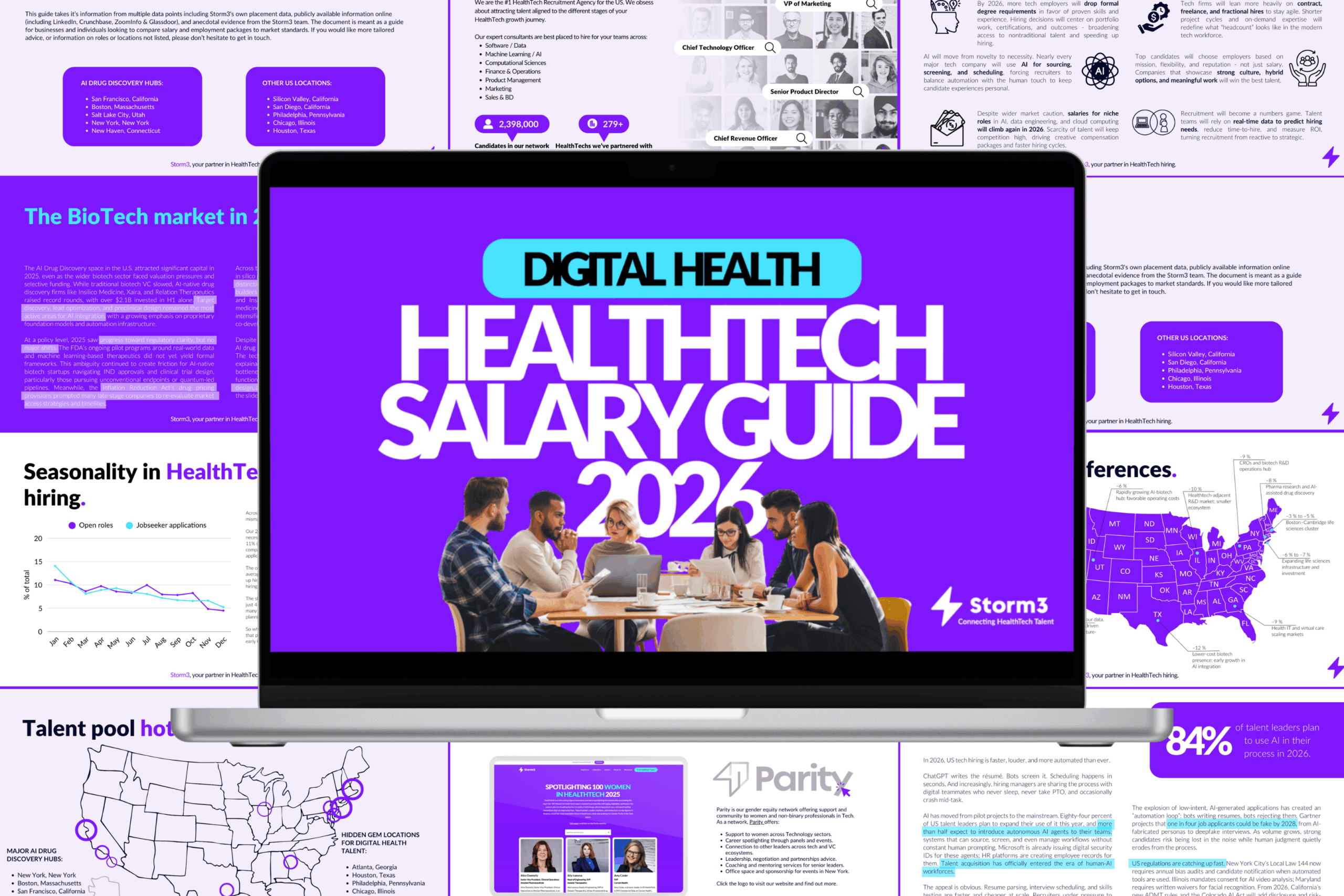 Digital Health Salary Guide US 2026 | HealthTech Salary Guides